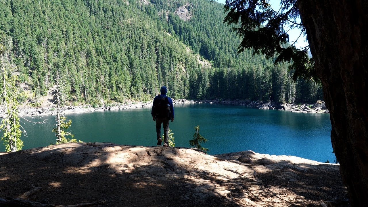 Hiking Lower & Upper Lena Lake: Backpacking Washington PNW | Olympic ...