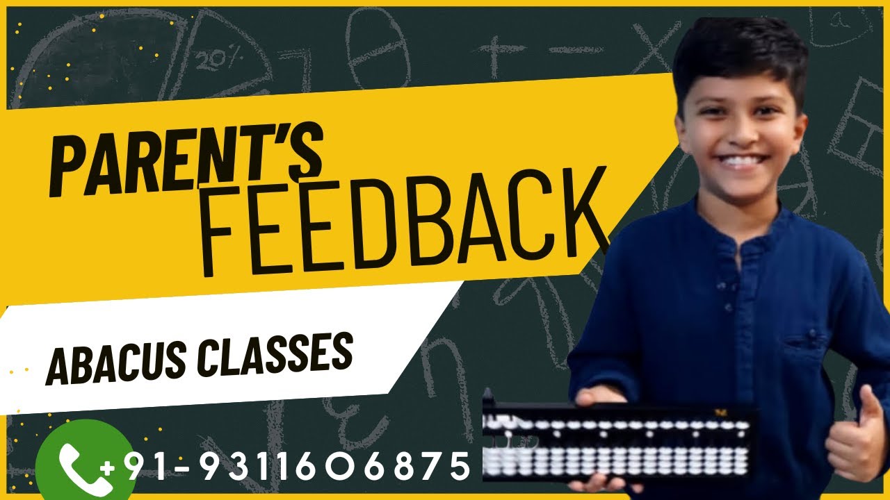 PARENTS FEEDBACK ABACUS CLASSES AND AWARD FUNCTION - YouTube