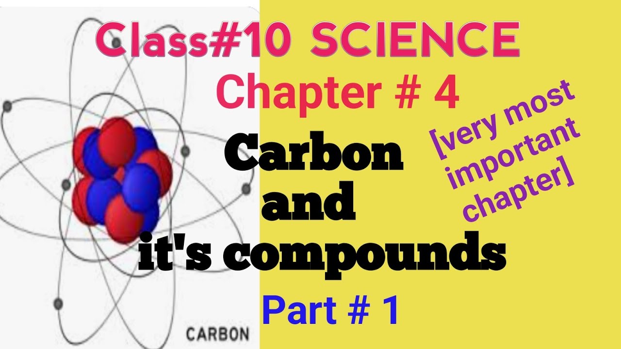 Class 10 chapter 4 Carbon and it's compounds ll NCERT CBSE ll Board ...