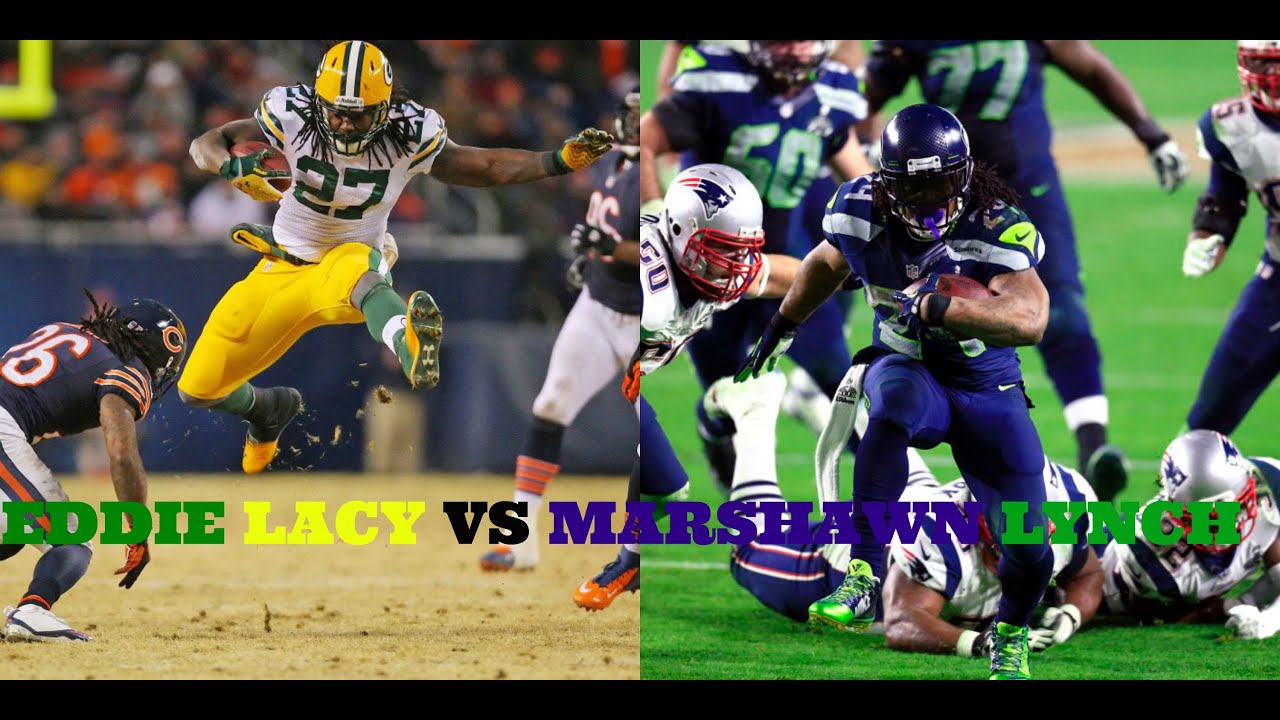 Eddie Lacy vs Marshaw Lynch - YouTube