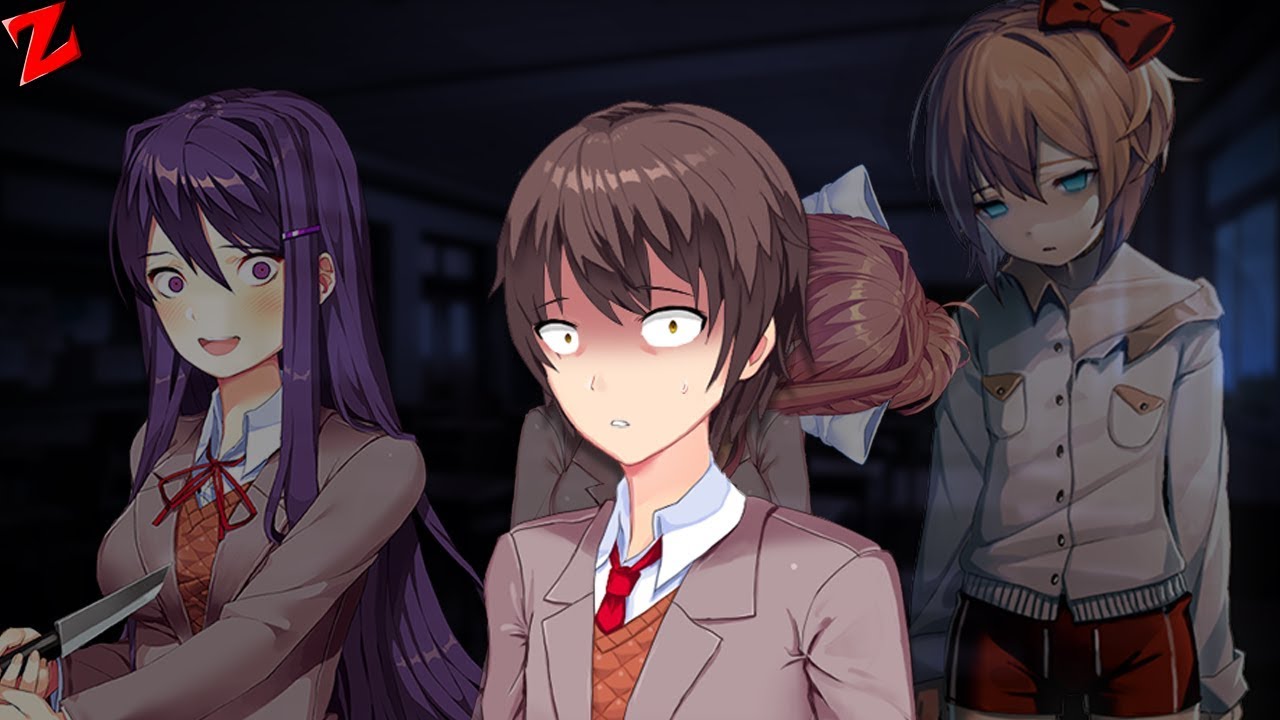 The Literature Club on Halloween Night (DDLC MOD) - YouTube