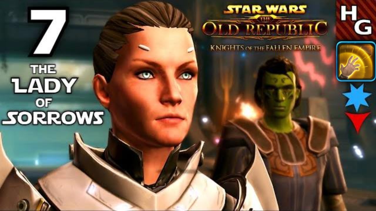 SWTOR KotFE Ch.7: The Lady of Sorrows Jedi Consular [Male] - YouTube