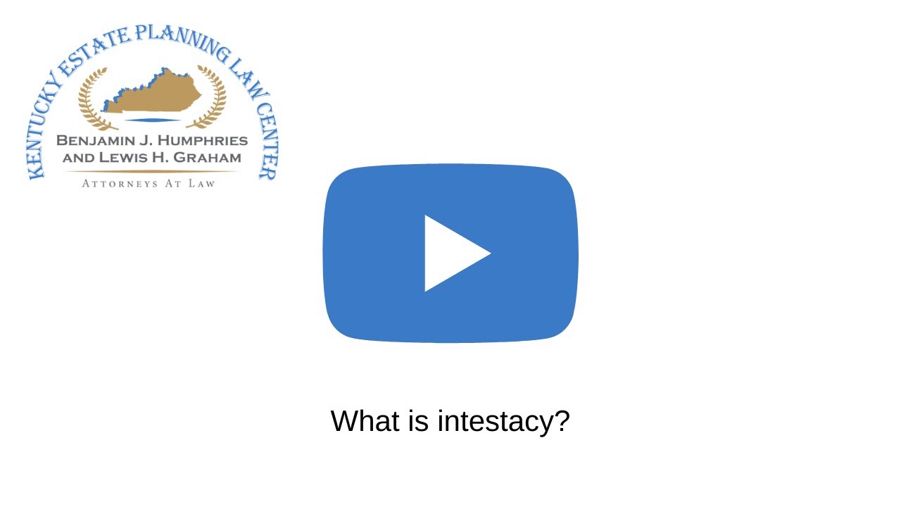 What Is Intestacy? - YouTube