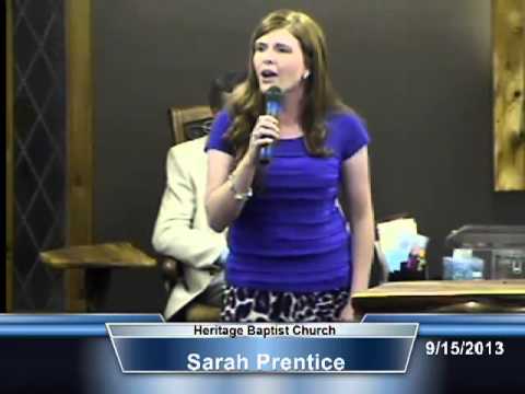 Through Every Storm - Sarah Prentice - YouTube