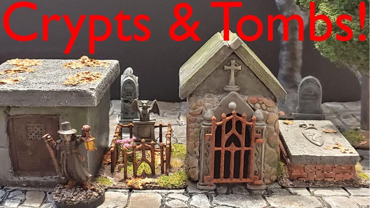 Craft Crypts & Tombs - YouTube