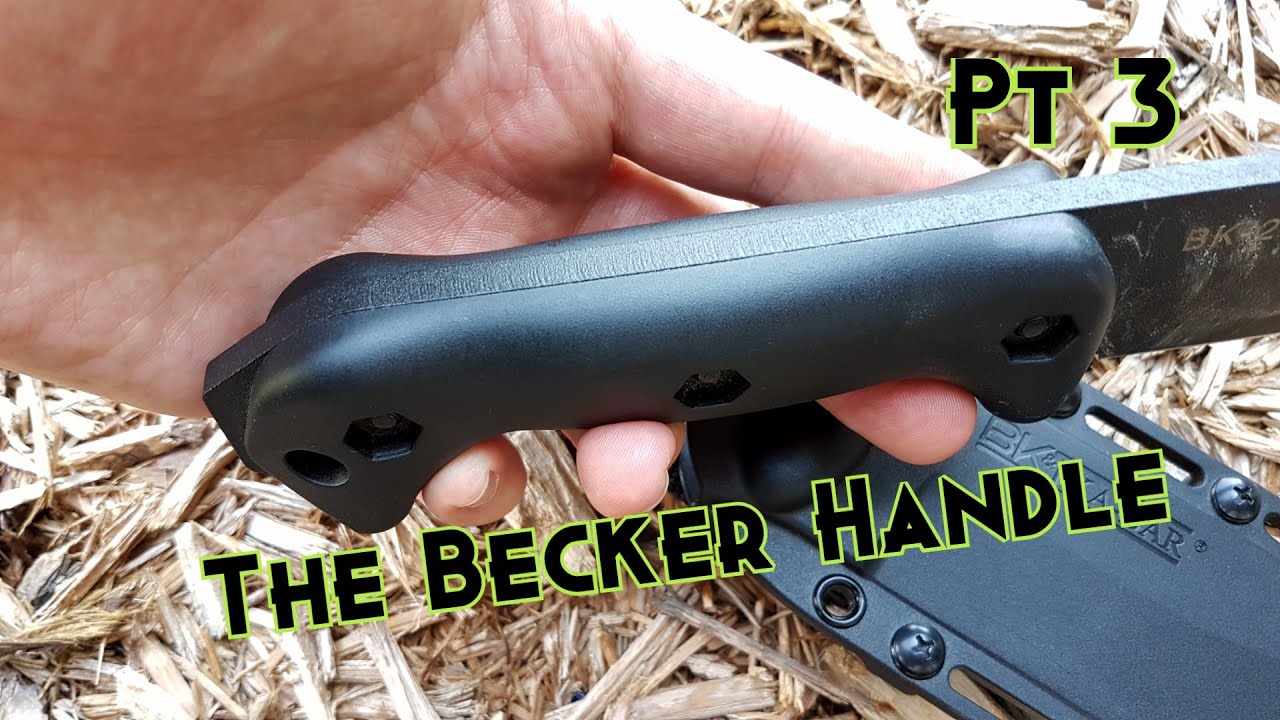 The Becker Handle - Bushcraft Knife handle perfected? | Ethan Becker ...