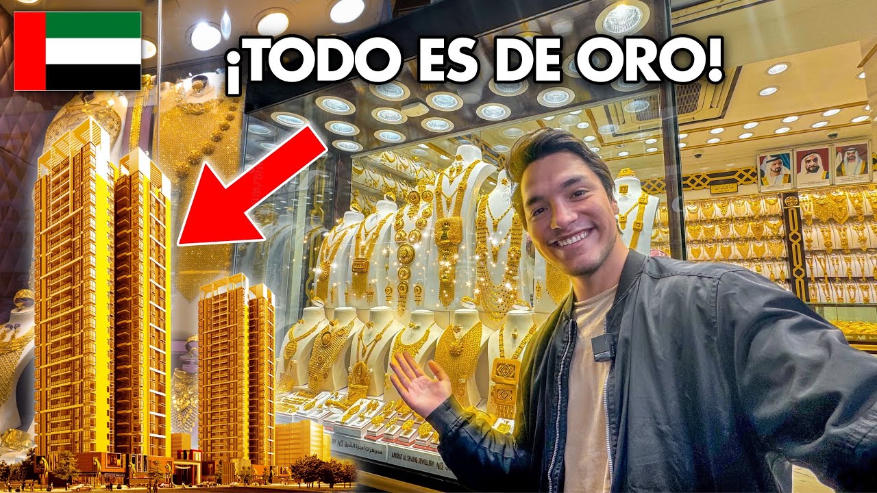 ¡Existe una CIUDAD HECHA de ORO en Dubai! 🇦🇪🤑 - YouTube
