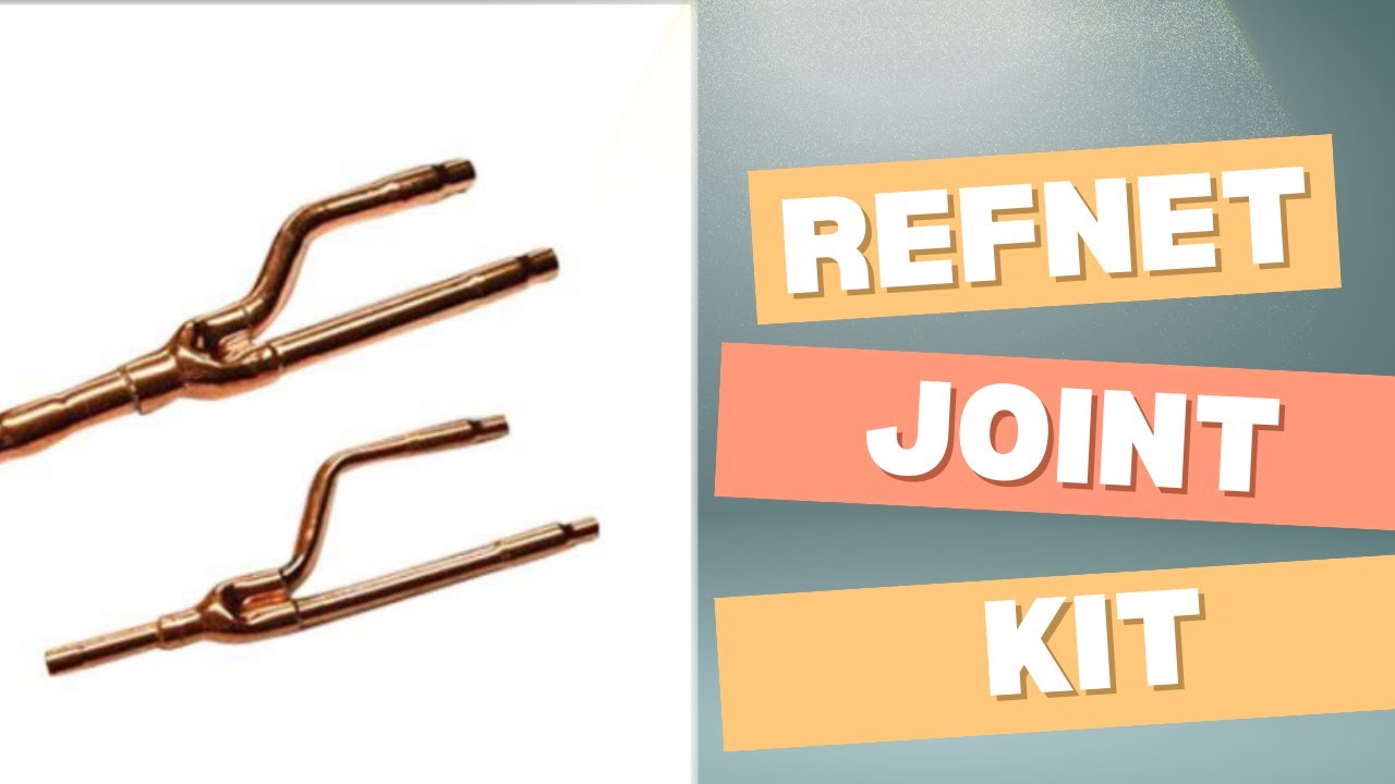 VRV VRF Refnet Joint kit - YouTube