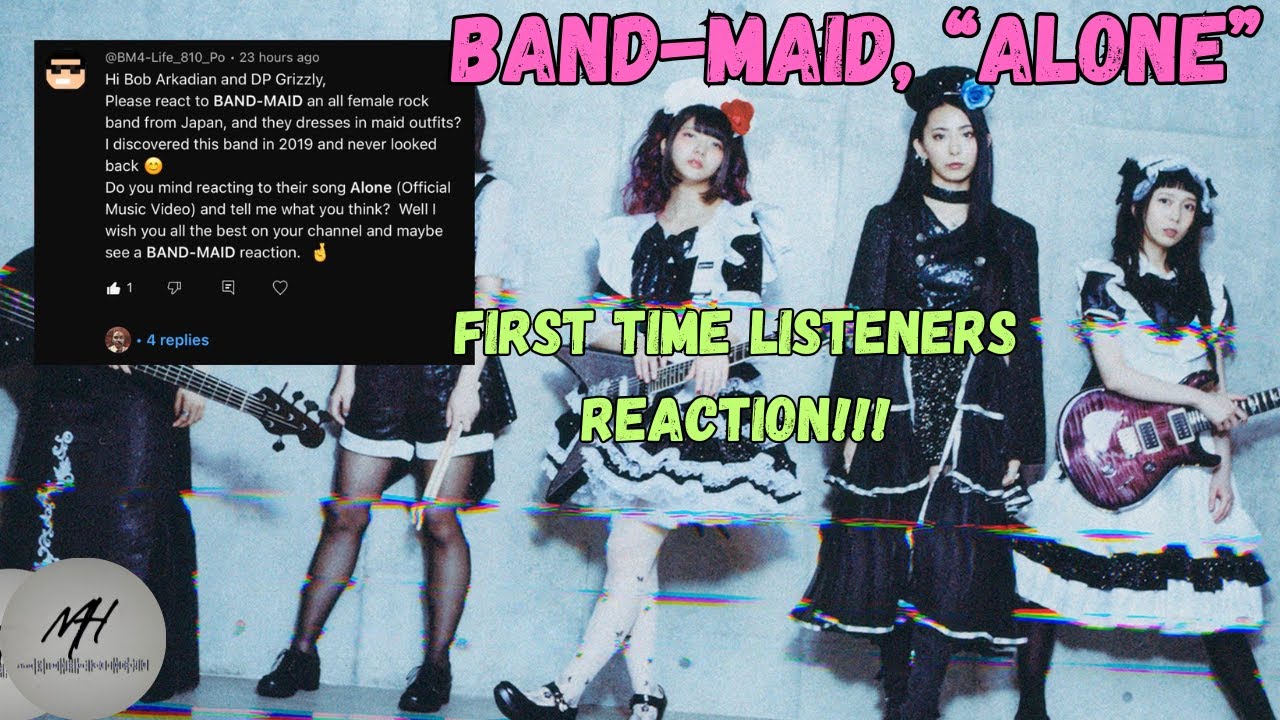 BAND-MAID "Alone". FIRST TIME LISTEN to all female metal band! - YouTube