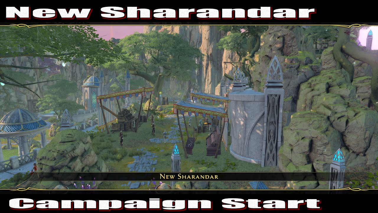 Neverwinter 2023 MMO Chronicles New Sharandar Campaign Start - YouTube