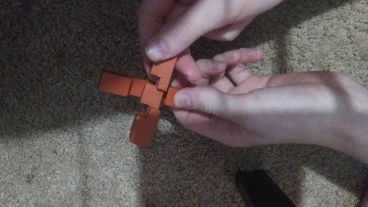 How to solve the wooden jack puzzle - YouTube