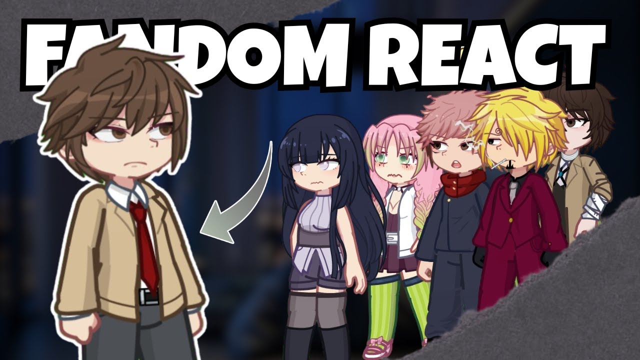 Fandom react to Eachother | Light Yagami | Death Note | Anime | Gacha ...