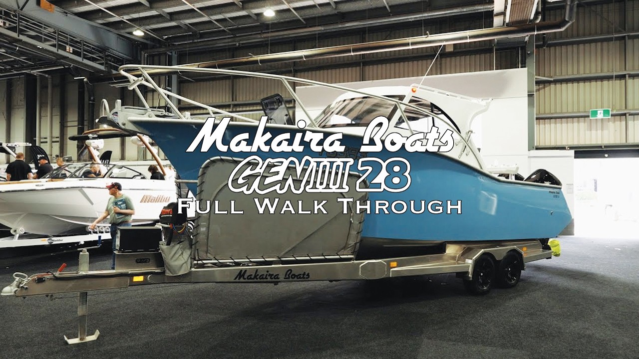 Makaira Gen3 26 | Tuna Door | Twin 200hp - YouTube