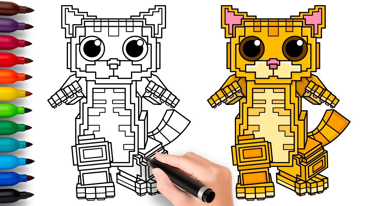 HOW TO DRAW AY MI GATITO | Steal a Brainrot (Roblox) - Easy Step by ...