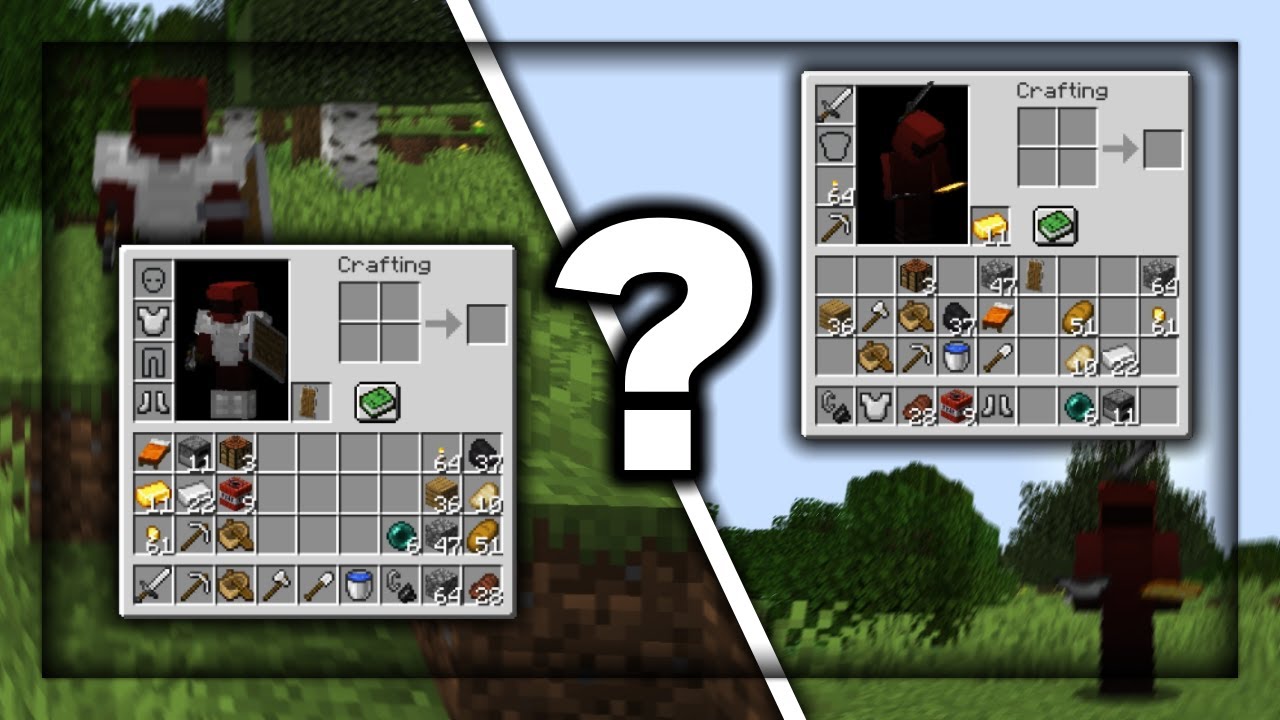 Minecraft Inventory Shuffle... - YouTube