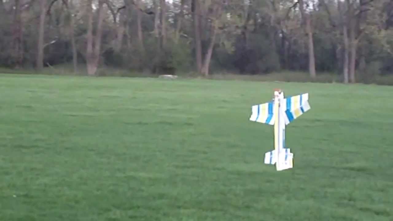 Electrifly Edge 540 Outdoor 3D w/ Several Ground Touches - YouTube