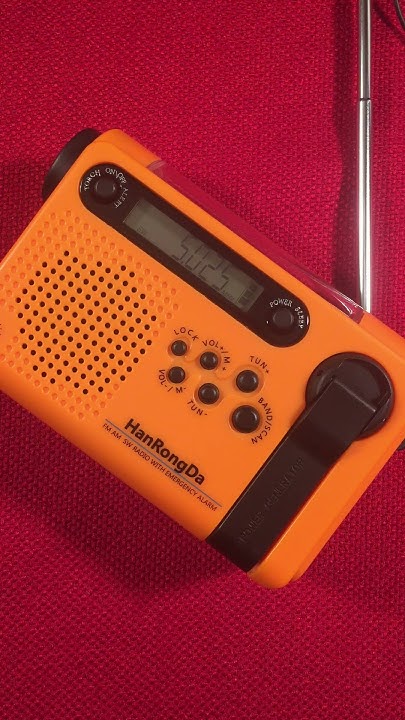 HanRongDa HRD-900 AM FM Shortwave Radio - 5025kHz Radio Rebelde Cuba ...