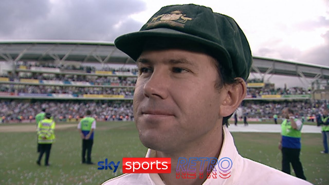 Ricky Ponting after the 2005 Ashes - YouTube
