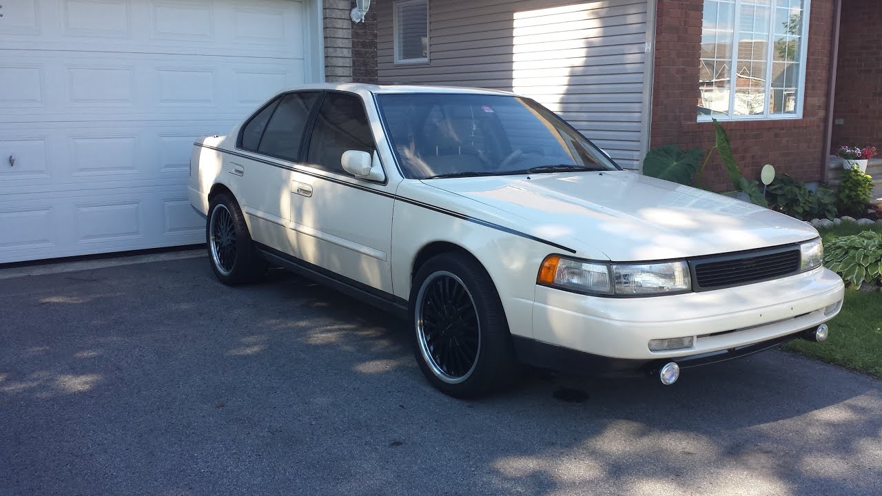 A trip in the 1991 Maxima - YouTube