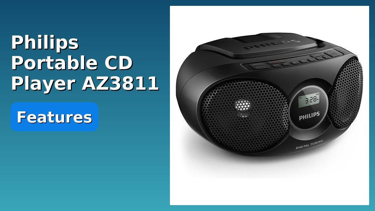 REVIEW (2025): Philips Portable CD Player AZ3811. ESSENTIAL details ...