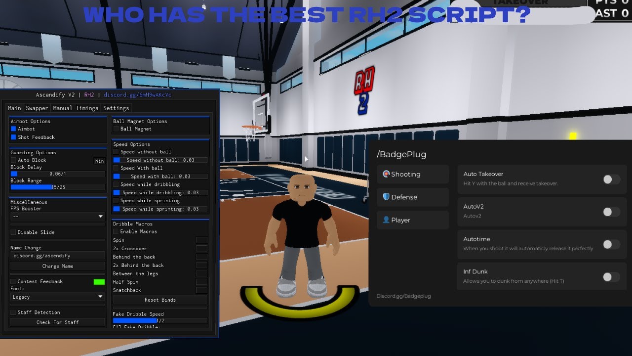 BADGEPLUG VS REAPER/ACENDIFY HUB WHICH IS BETTER? (RH2 SCRIPT)(AUTOTIME ...