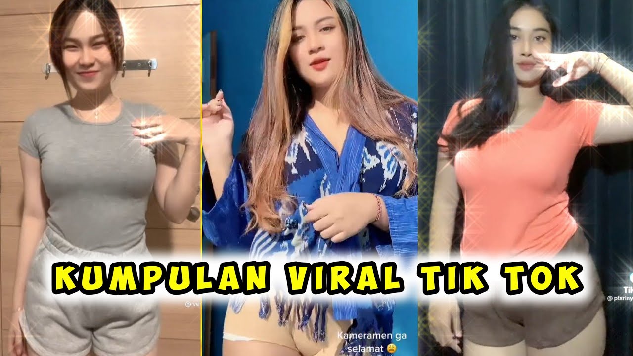 Kumpulan video tik tok cewek montok bikin kalian auto goyang - YouTube