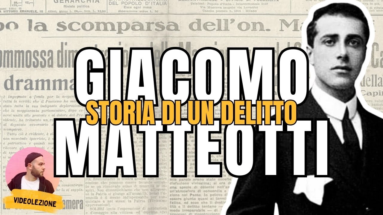 Storia del FASCISMO || Il delitto MATTEOTTI - YouTube