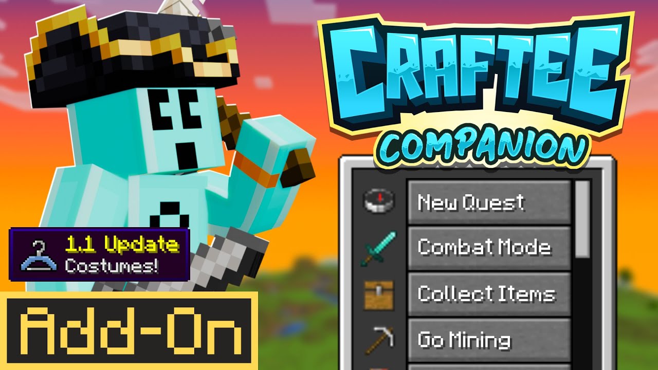 Craftee Companion Add-On v1.1 - YouTube