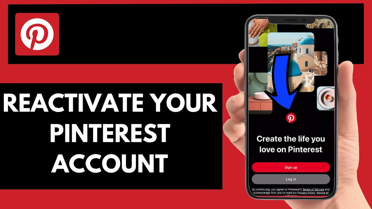 How To Reactivate Your Pinterest Account - YouTube