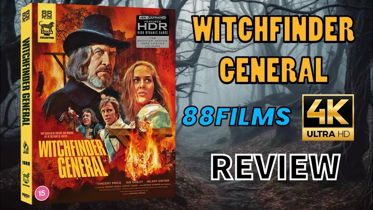 Witchfinder General (1968) 4K UHD Tigon Collection Review | 88 Films ...