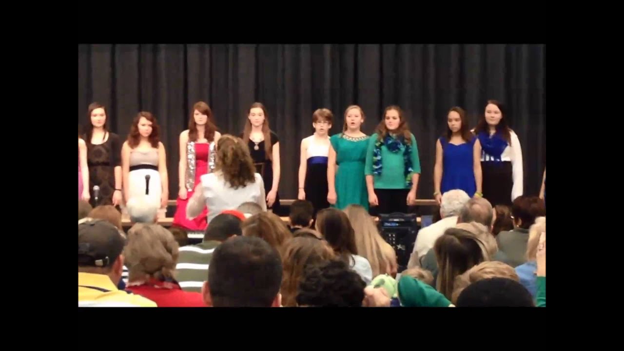 Meghan singing in the Treble Voices chorus group - YouTube