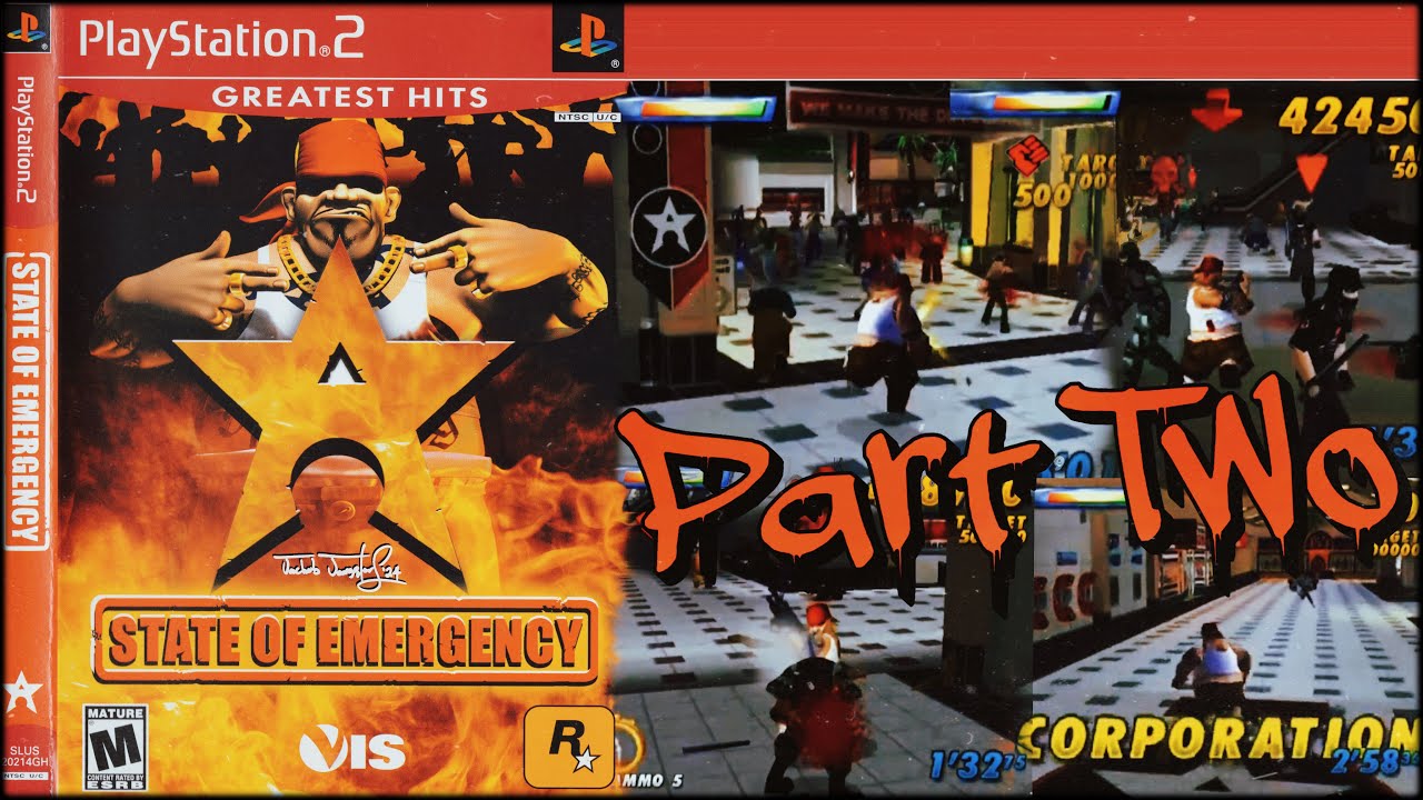 PS2: State Of Emergency (2002) Part 2 | Chaos In Capital City Mall 2 ...