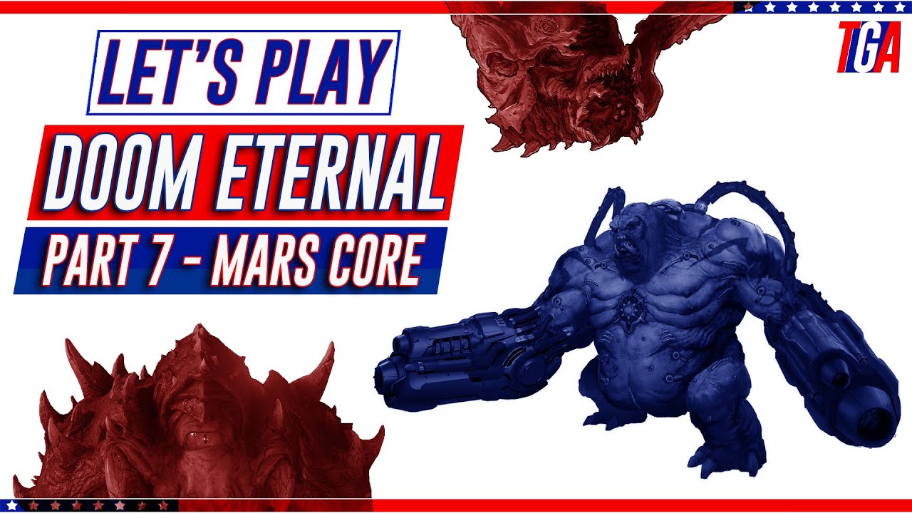 Pounding Demon Holes On Mars - Doom Eternal Part 7 - YouTube
