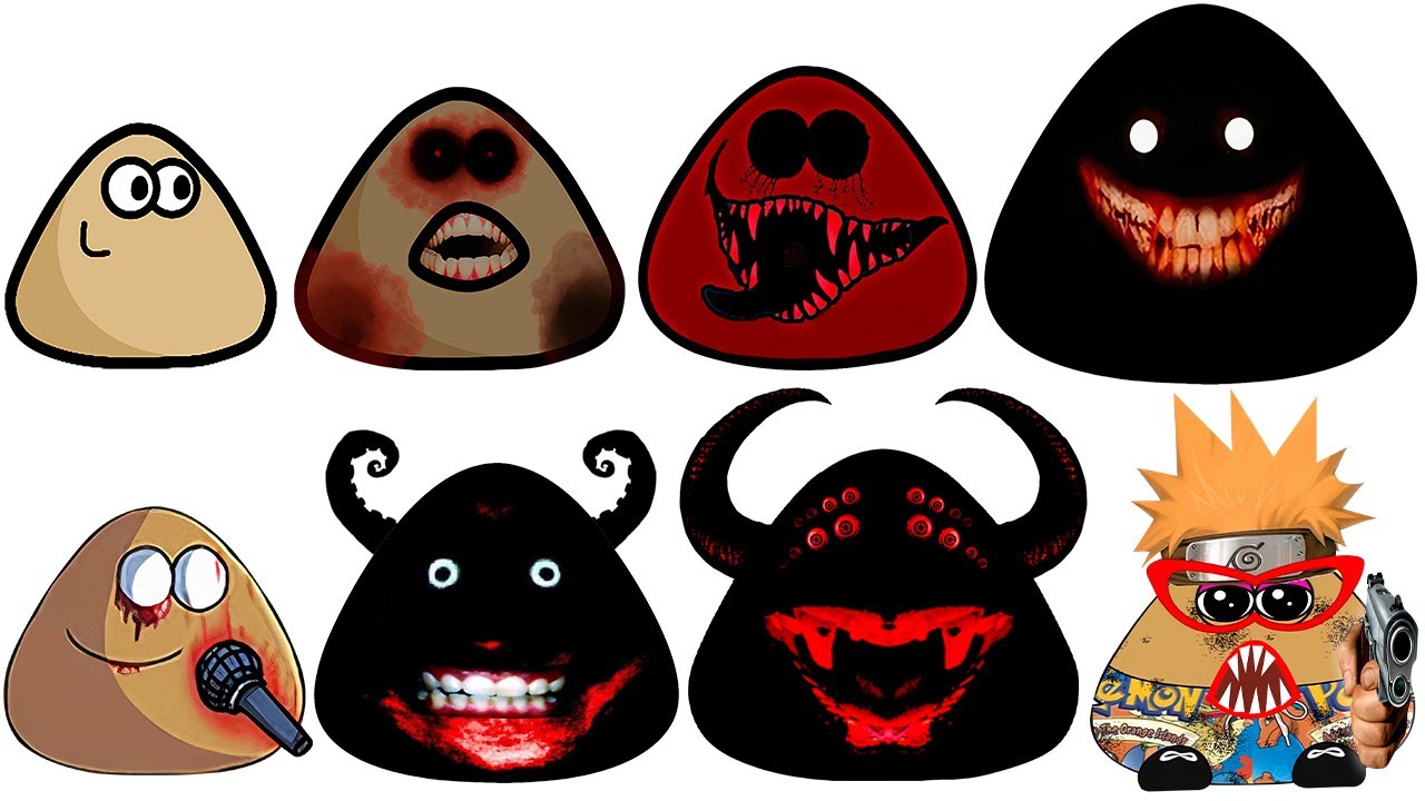 Niveles de Poder de POU Creepypasta (Friday Night Funkin, Creepypasta ...