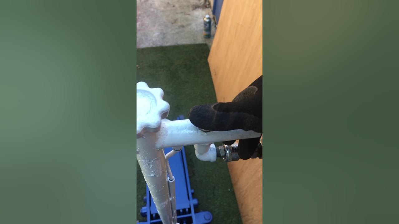 長崎ジャッキ NLA-301 ショ-トタイプエア-ジャッキ 3トン - YouTube