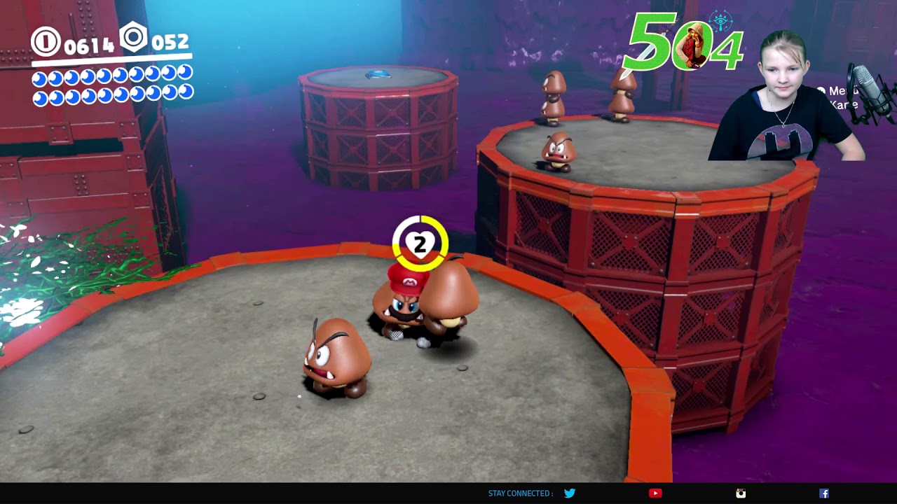 SMO Super Mario Odyssey 0010 Forstland Lets Play 504 Sophia - YouTube