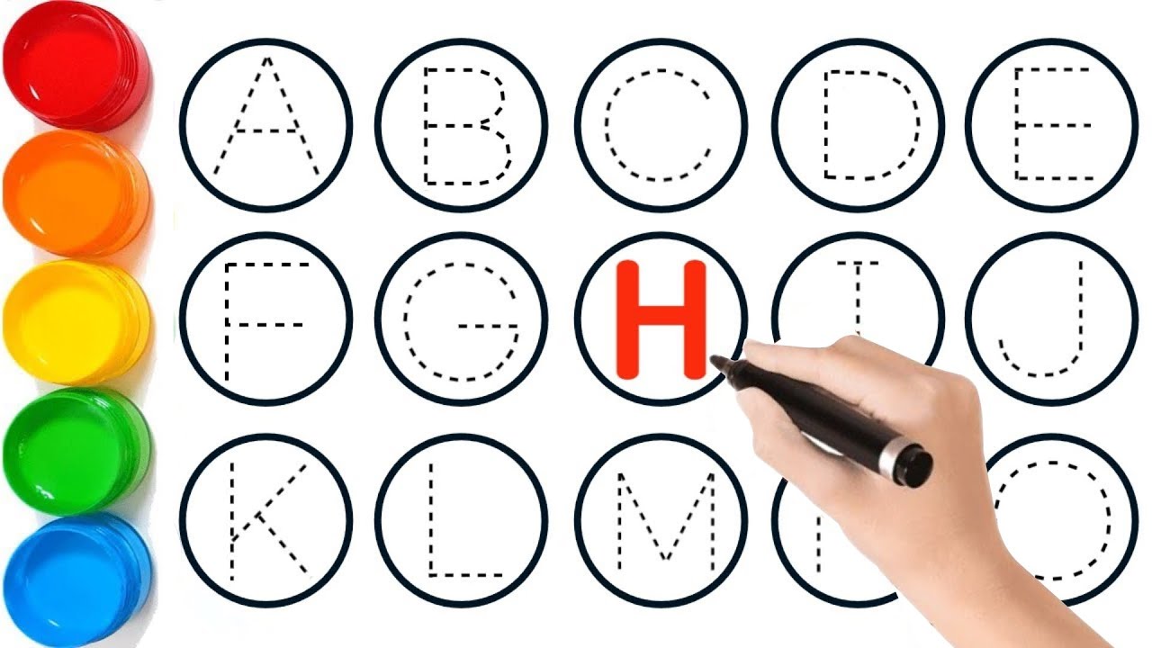 Alphabet Adventure Trace, Draw, and Discover A to Z | Easy Draw and ...