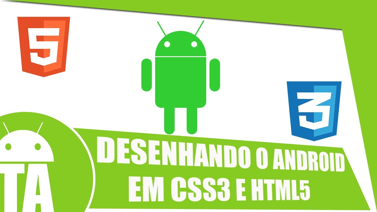 desenhado android em css3 e html5 - YouTube