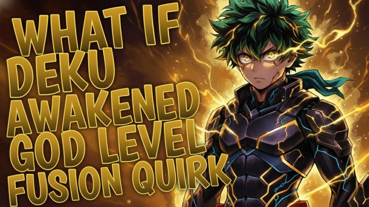 What if deku awakened god level fusion quirk ? - YouTube