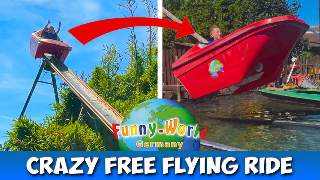 FUNNY WORLD - Big Mountain Splash OFF RIDE POV - YouTube