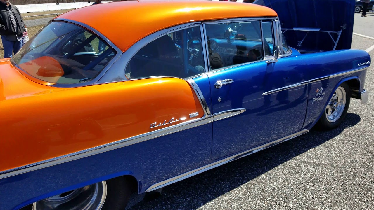 Pro Street 55 Chevy - YouTube