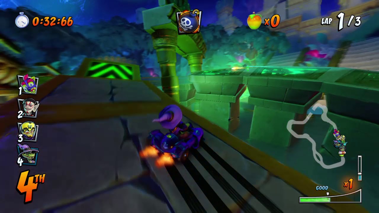 Crash Team Racing: Nitro-Fueled - Spyromobile + Wizard Komodo Joe ...