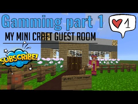 unique arc minicraft house|2022|Craftcity |guest room| Gamming part.1 ...