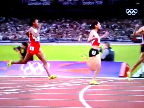 ASLI ÇAKIRALPTEKİN GAMZE BULUT 2012 LONDRA WOMENS 1500 M Final