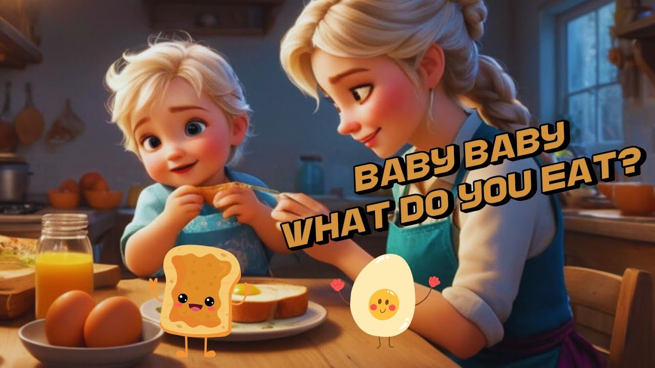 Baby baby what do you eat Song | Yummy Breakfast Time Song For Babies ...