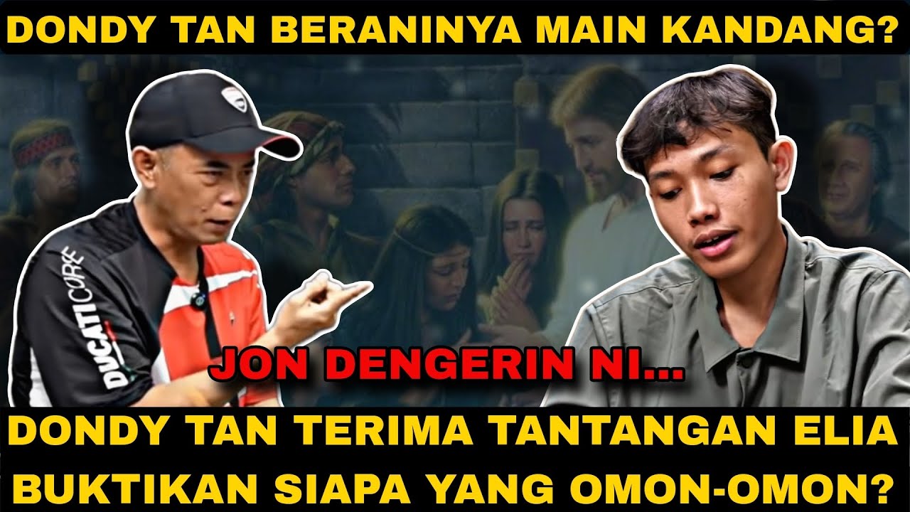 TERBONGKAR‼️ ELIA TUDING DONDY TAN HANYA BERANI DIKANDANG, FAKTA INI ...