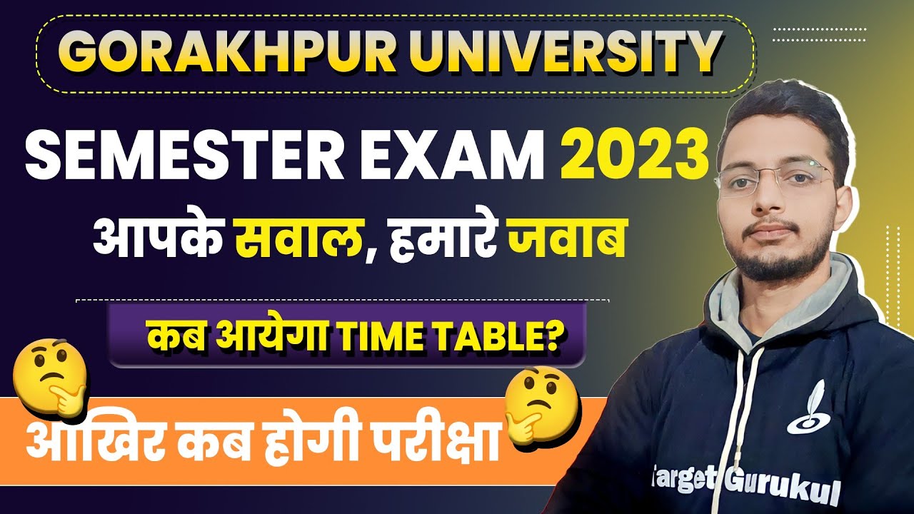 DDU Semester Exam Time Table 2023 कब🙄 | Exam कब होगा? | Ba, Bcom, Bsc ...