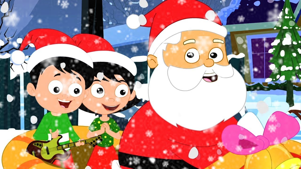 Santa Claus Finger Family | Christmas song in English - YouTube