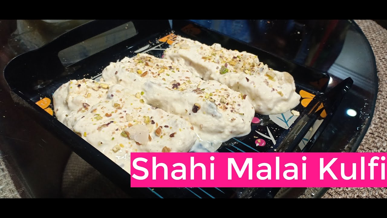 Shahi Malai Kulfi | Easy Dessert | Bhabhi's Cooking - YouTube