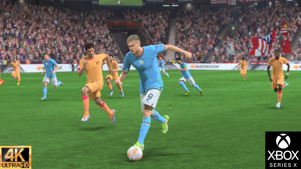 FIFA 23 (Xbox Series X) Final UEFA Europa League | Man City vs Atl ...